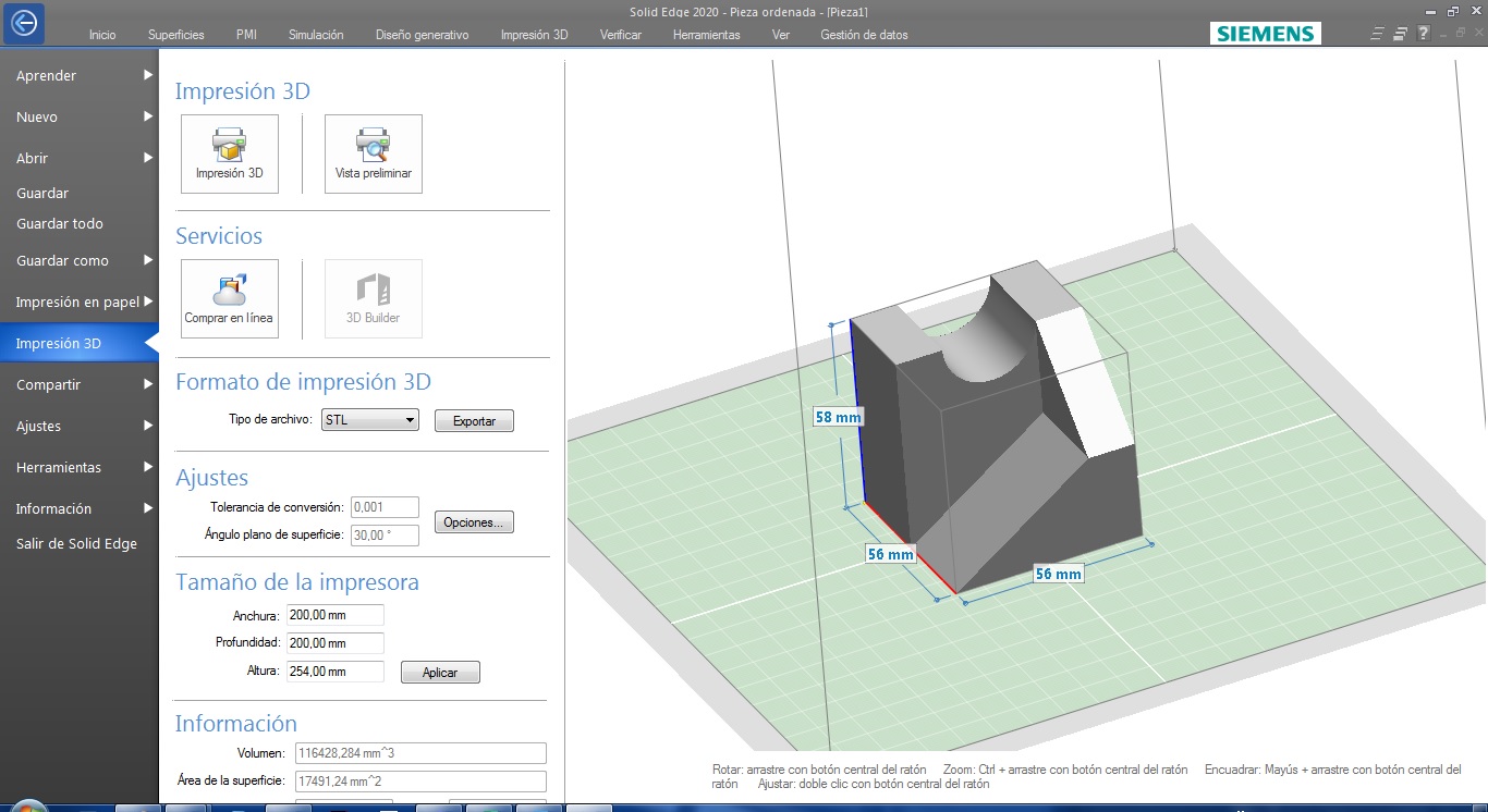 Imprimir en 3D con Solid Edge | Blog SEAS
